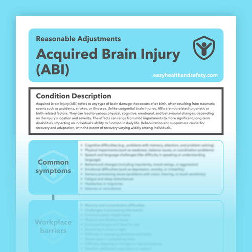 Acquired Brain Injury Reasonable Adjustments Guide (ABI ...