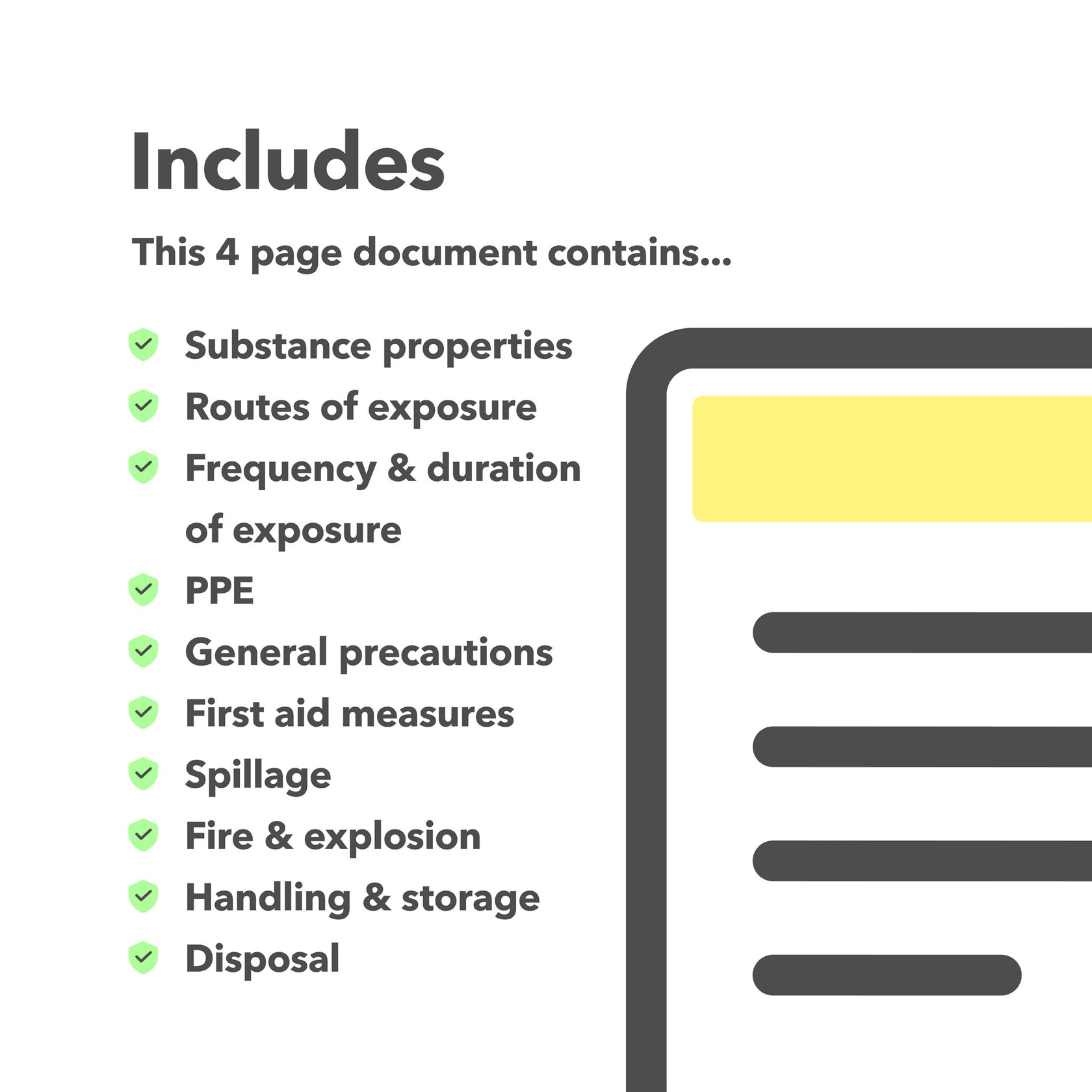 COSHH Assessment Template - Blank – easyhealthandsafety