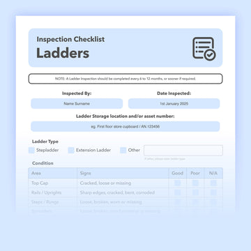 Health and Safety Inspection Checklists | Compliance Simplified ...