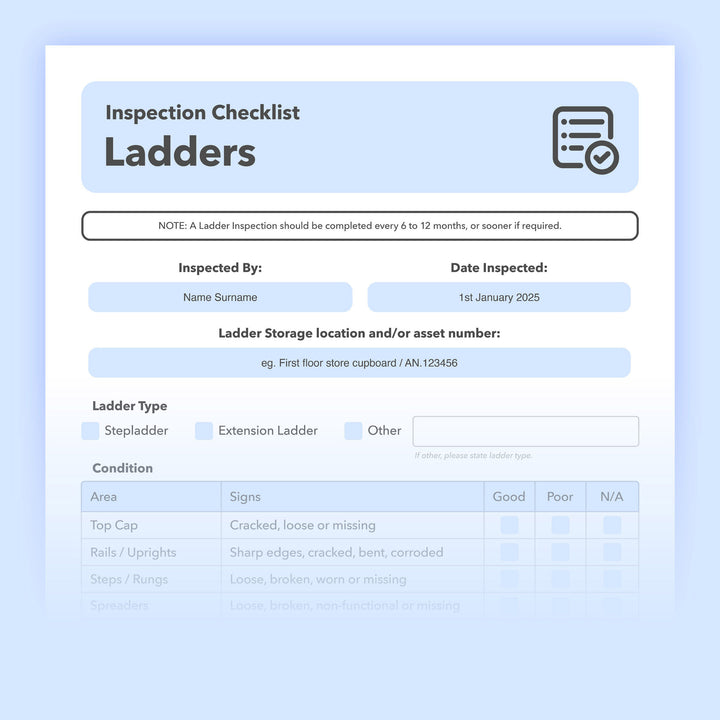 Health and Safety Inspection Checklists | Compliance Simplified ...