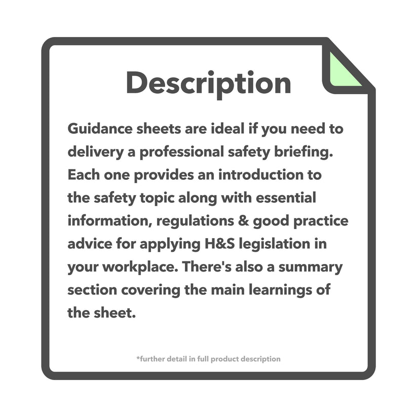 Manual Handling Health and Safety Guidance Sheet – easyhealthandsafety