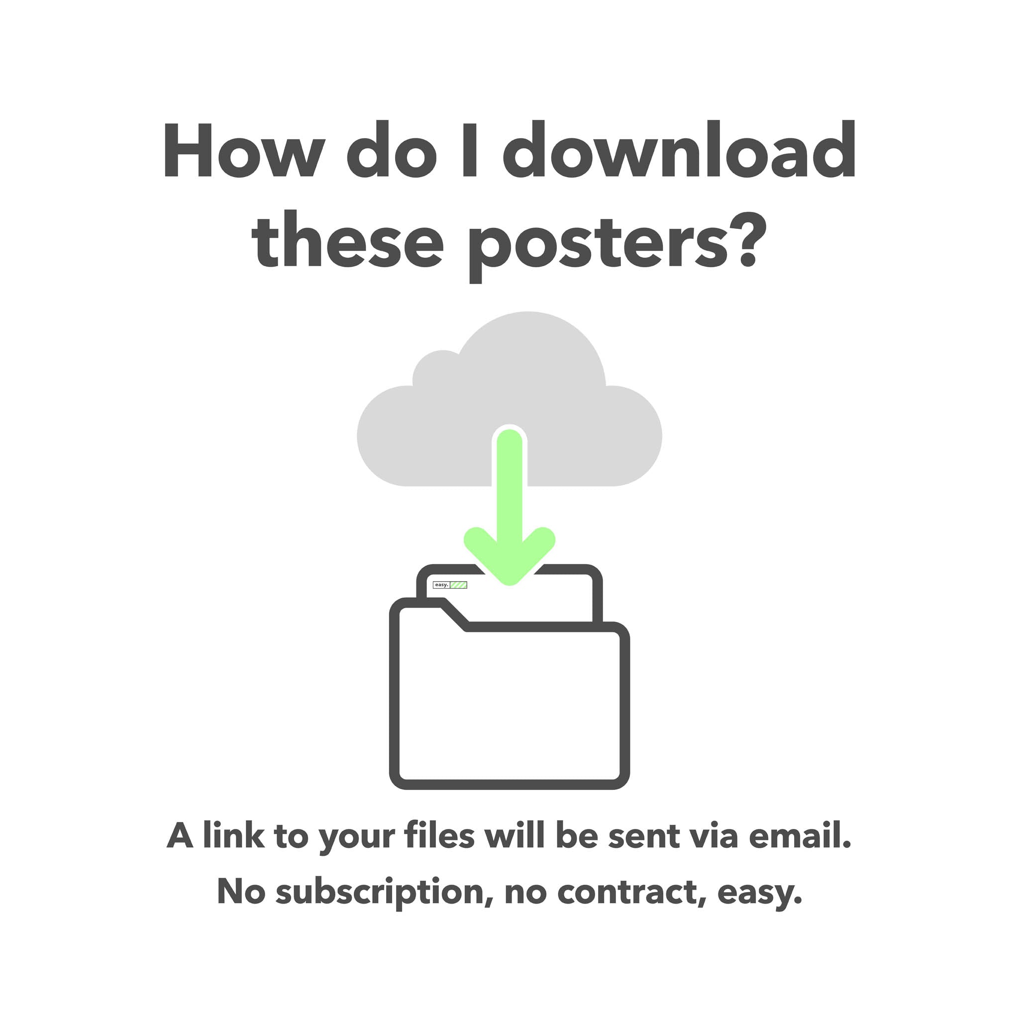 Health & Safety Poster Pack - Stacked Letters – easyhealthandsafety